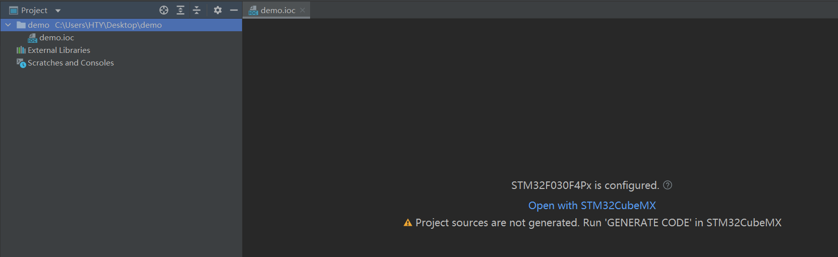 CubeMX + CLion 配置 STM32 开发环境 - Hello World 技术知识库
